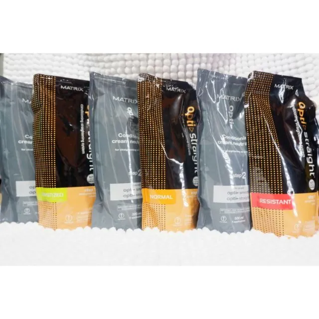 Matrix Opti Straight Rebond 500ml Set Normal For Wavy Hair | Lazada PH