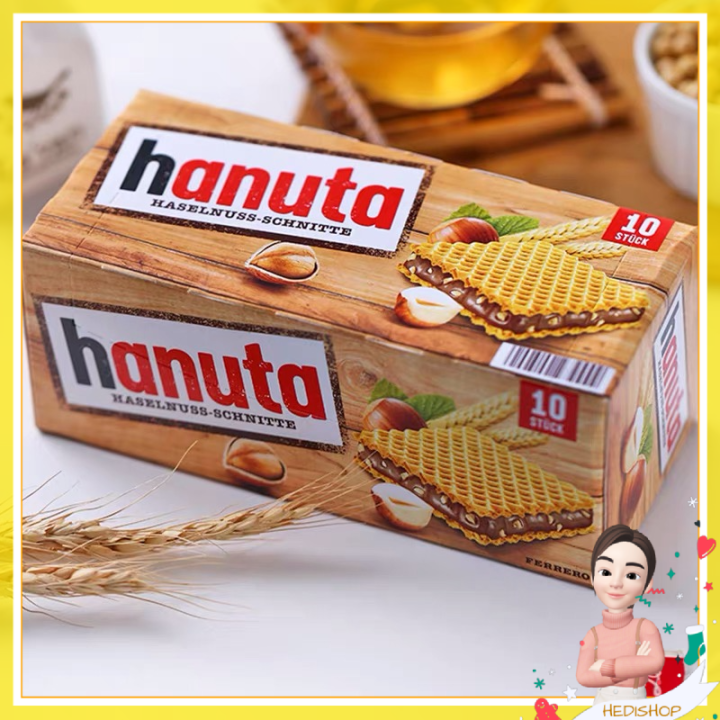 Ferrero Hanuta Wafer 22 gr x 10 pcs | Lazada Indonesia