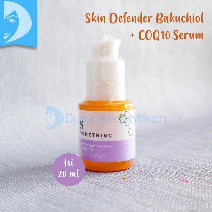 SOMETHINC Skin Defender Bakuchiol + COQ10 Serum - Menetralkan Radikal ...