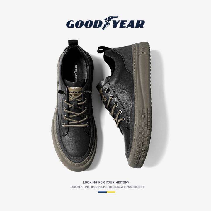 Goodyear แนวโน้มใหม่ในฤดูใบไม้ร่วงและฤดูหนาวของรองเท้าผู้ชายและหนังต่ำ ...