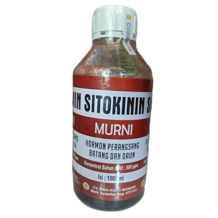 SITOKININ Murni Hormon Perangsang Batang dan Daun Isi 1000ml tokosed14 ...
