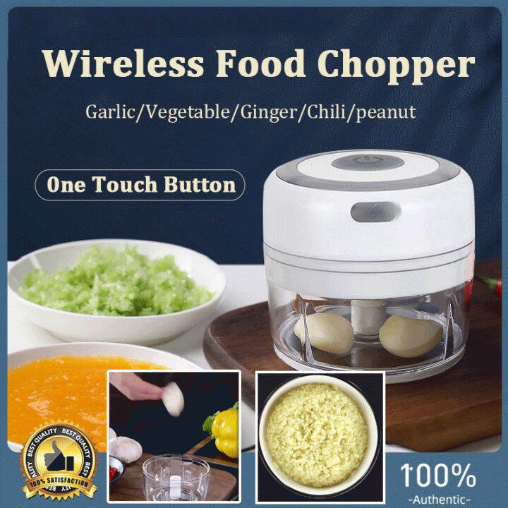 manxian Wireless electric garlic grinder | Lazada PH