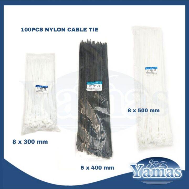 100PCS NYLON CABLE TIES | Lazada PH