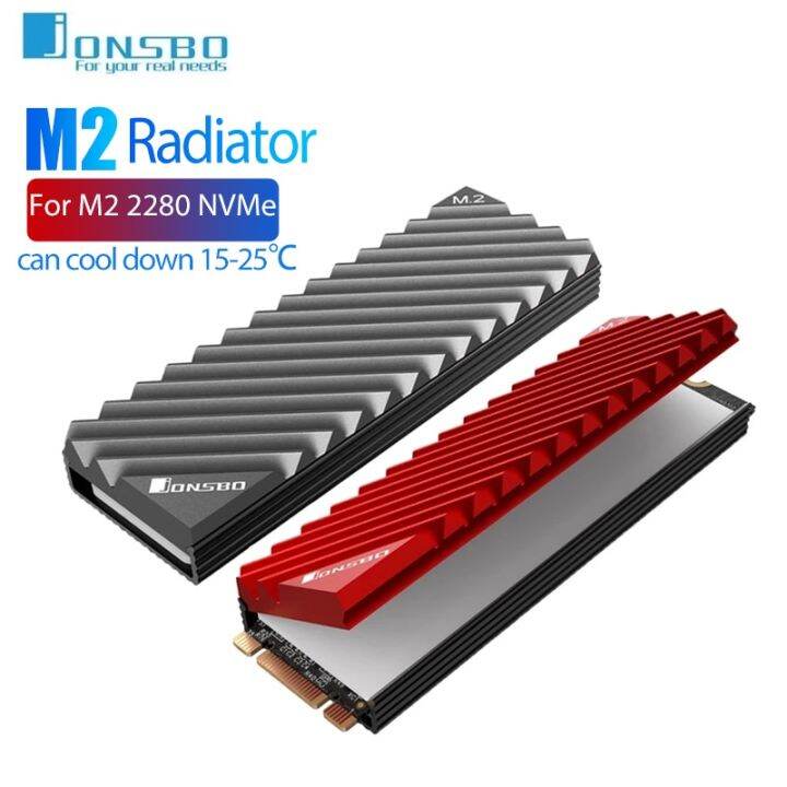 Jonsbo Heat Sink M.2 2280 NVMe SSD Heat Disk Cooling Pads Aluminum ...