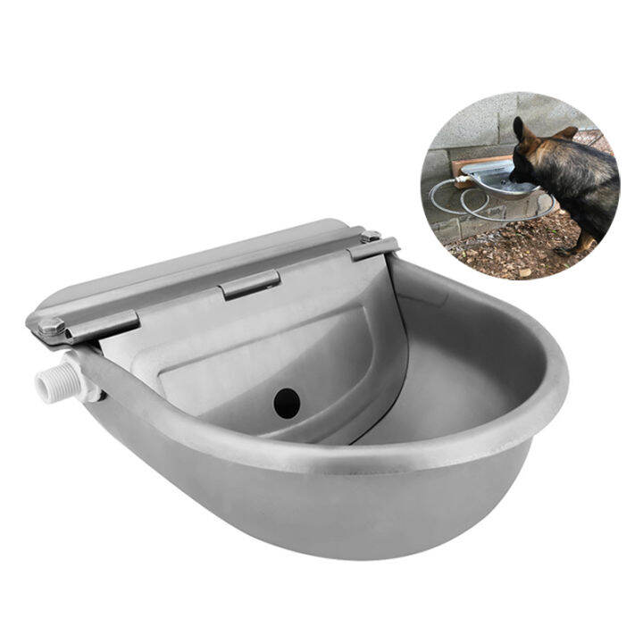 large dog outdoor Drinking fountain 304 Stainless Steel Water Trough ...