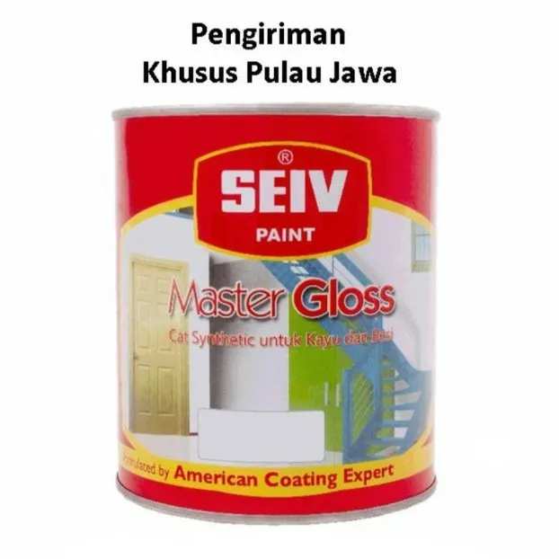 Cat SEIV Paint CAT KAYU BESI SEIV Synthetic Cat Minyak Kayu dan Besi ...