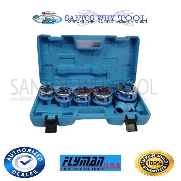 FLYMAN USA 5 PCS. Ratchet Die Stocks Tube Threader | Lazada PH