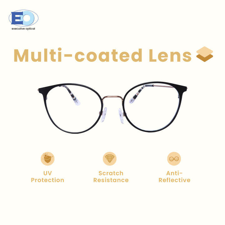 EO Eyewear Polly Frame with Free Multicoated Lens / Non-graded ...