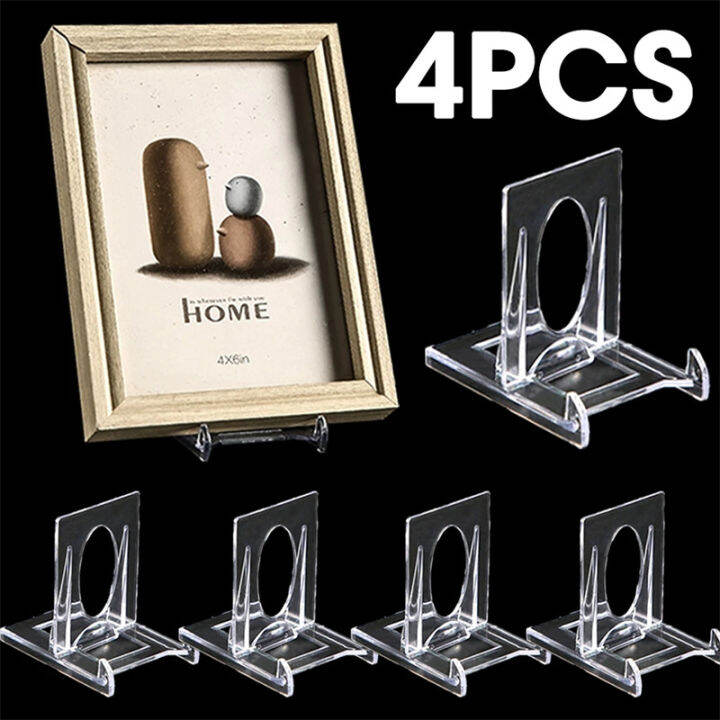 4/2/1 Buah Akrilik Pemegang Stan Pameran Dukungan Multi Fungsi Pemegang ...