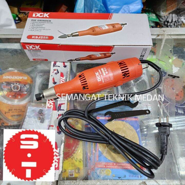 KJS25B 6mm MESIN BOR DIE GRINDER GERINDA BOTOL TUNER CUN 6 mm DCK ...