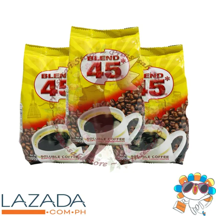 Blend45 Coffee100g 3 packs | Lazada PH