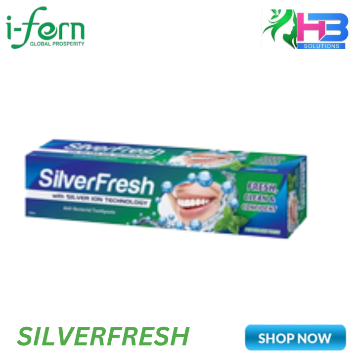 IFern Silver fresh Toothpaste 100ml (box) | Lazada PH
