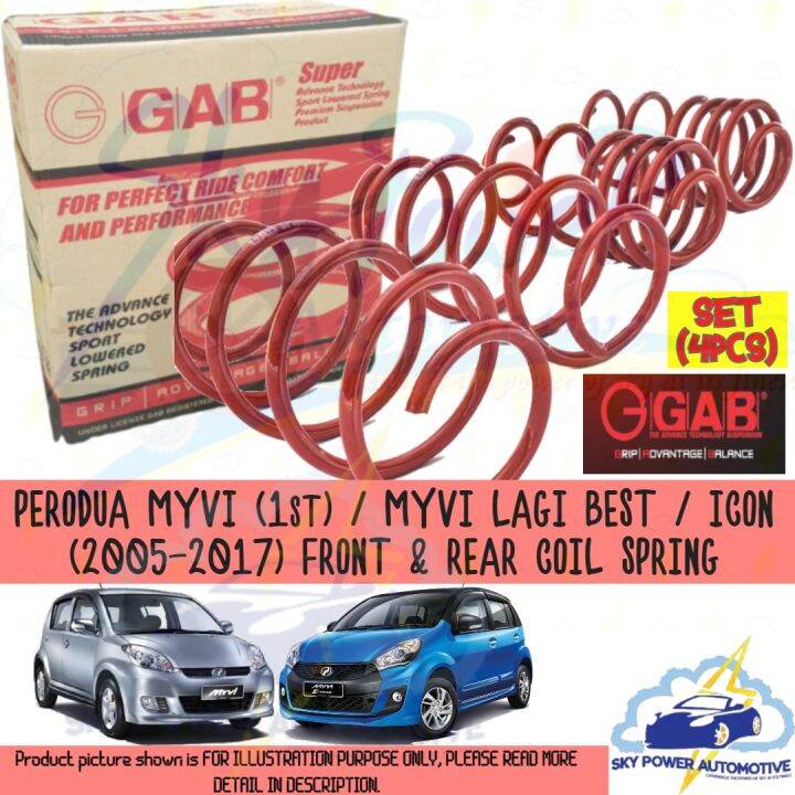 PERODUA MYVI (1st) / MYVI LAGI BEST / ICON (2005-2017) GAB SUPER SPORT ...