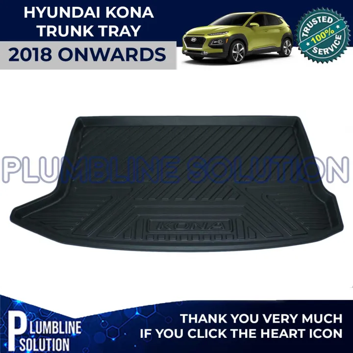 Trunk Tray for Hyundai Kona Trunk Tray 2018 2019 2020 OEM Cargo Trunk ...