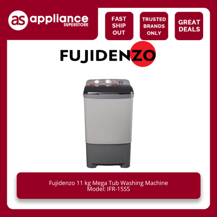 Fujidenzo 11 kg Mega Tub Washing Machine JWS-1100 | Lazada PH