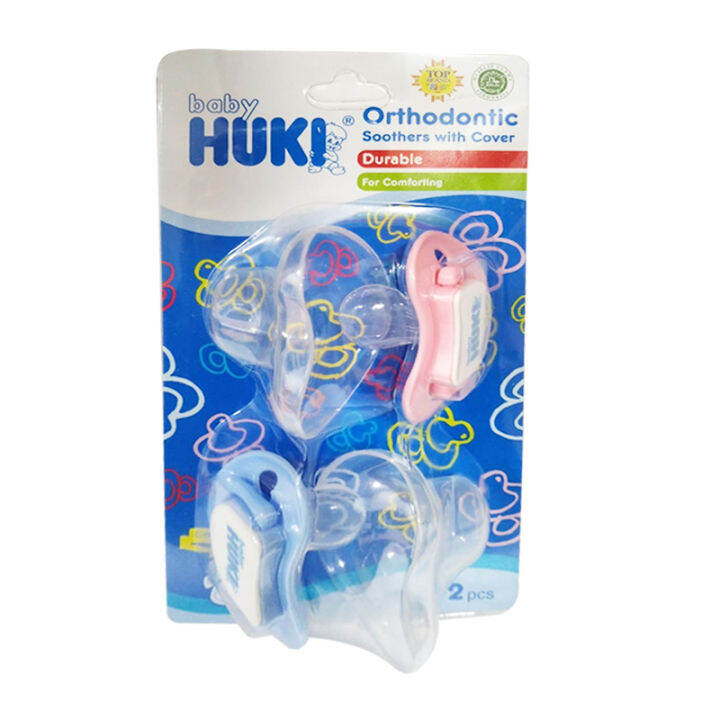 Huki Empeng Silicone Deluxe Huki Baby Orthodonic Soothers | Lazada ...