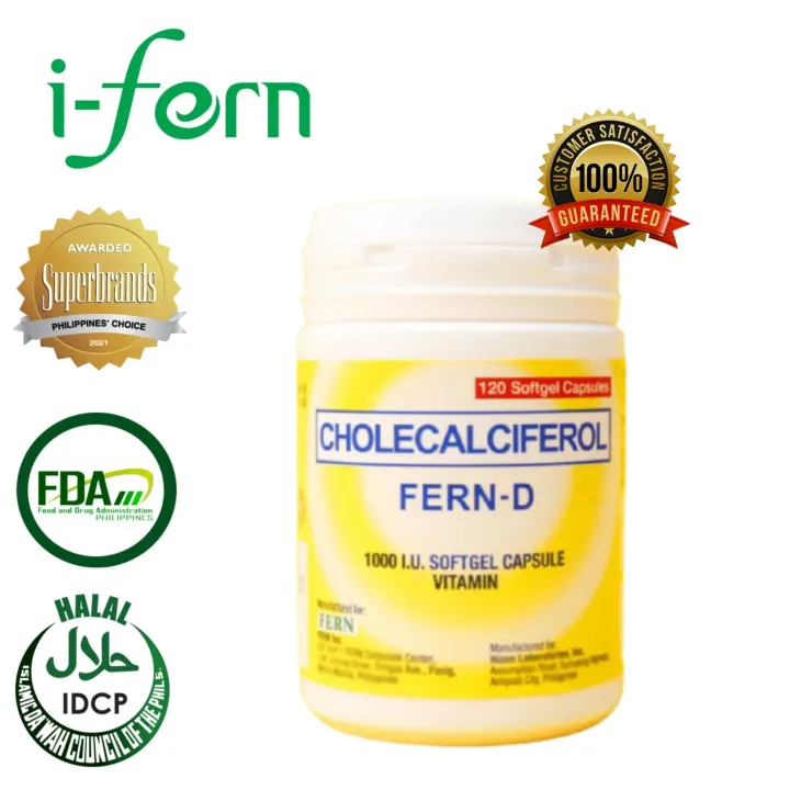 Authentic Fern-D (120 Soft-gel Capsule) | Lazada PH