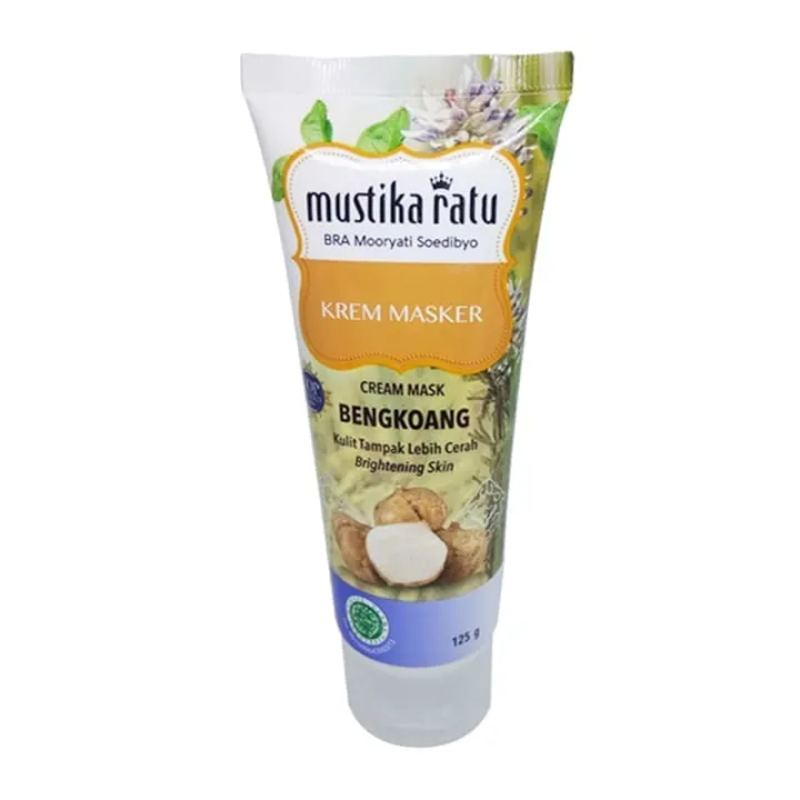 Mustika Ratu Krem Masker Pemutih Muka / Mask Tube Bengkoang Whitening ...
