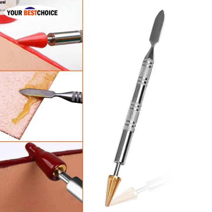 YBC Leather Craft Top Edge Dye Pen Tool Applicator Belt Edge Paint ...