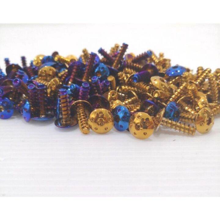 [1 BIJI] SCREW BODY COVERSET SCREW SKRU ALL MOTOR Y15ZR LC135 NVX155 ...