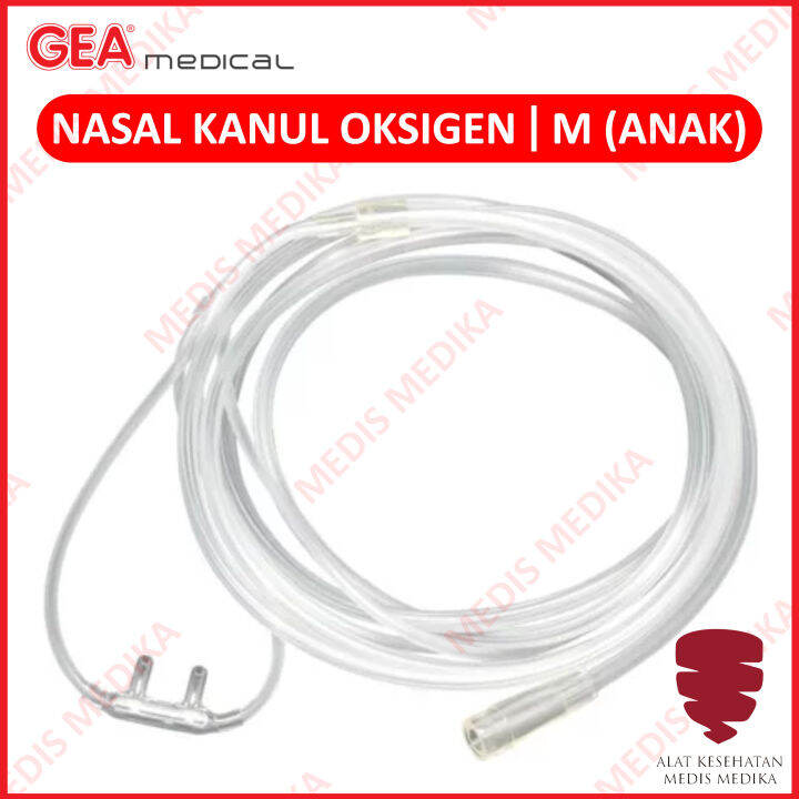 GEA Nasal Oxygen Cannnula Child Selang Kanul Oksigen Anak | Lazada ...