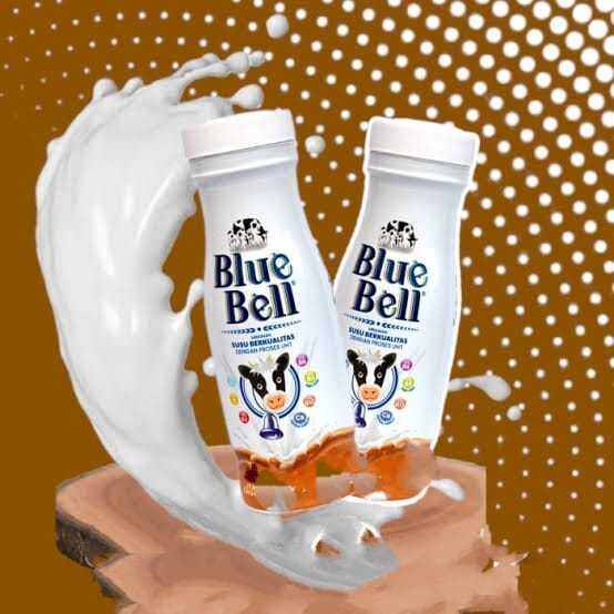 Susu uht botol blue bell rasa Italian chocolate ( per 1pc ) susu enak murah dan berkualitas ...