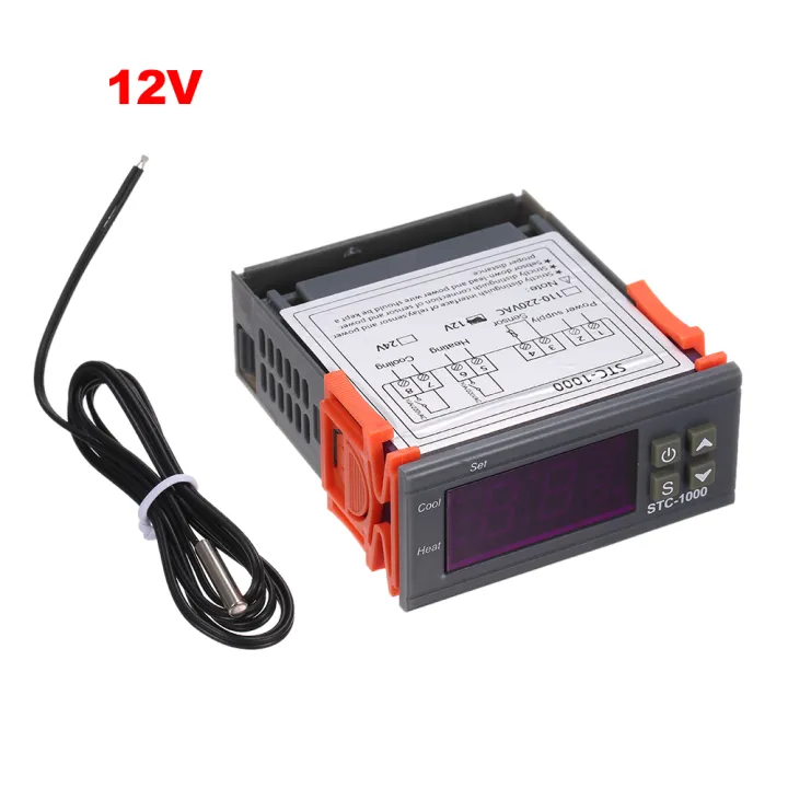 STC-1000 Digital Temperature Controller Heating Cooling Centigrade ...