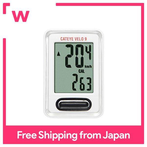 CAT EYE Cycle Computer VELO9 CC-VL820 White Wired | Lazada PH