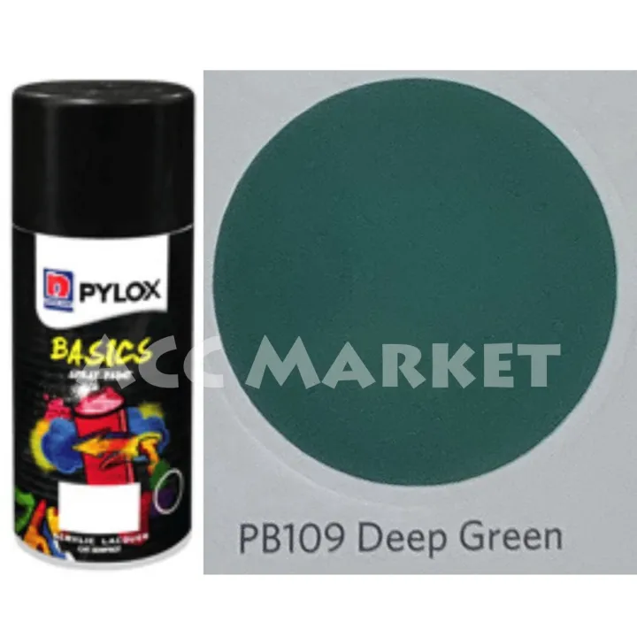 Pylox Basics Pilox Pilok Cat Hijau Green Deep 109 | Lazada Indonesia