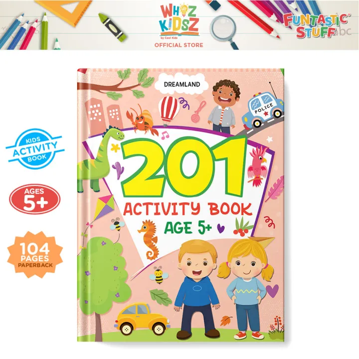 Whiz Kidsz 201 Activity Book 5+, Books for Kids | Lazada PH