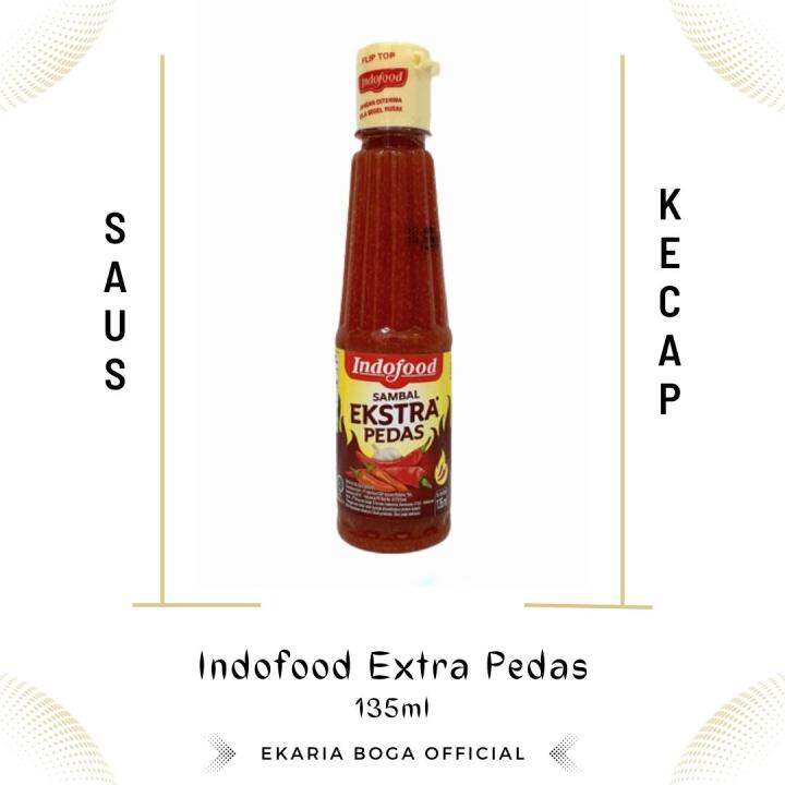 SAUS | INDOFOOD EXTRA PEDAS 135ML | Lazada Indonesia