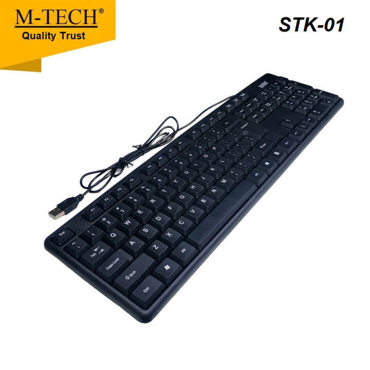 Keyboard USB M-Tech STK-01 Standard | Lazada Indonesia