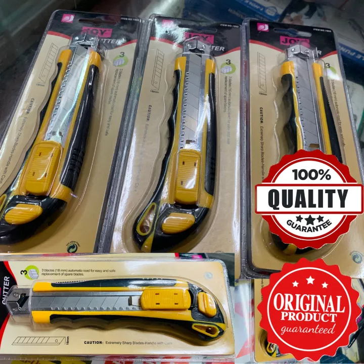 Joy Heavy Duty Cutter Knife/ Utility Cutter Knife | Lazada PH