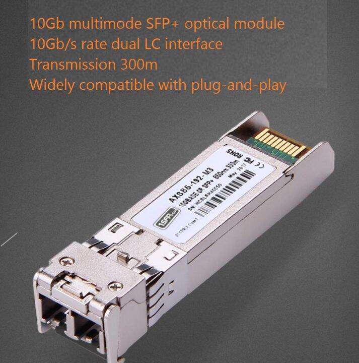 10 Gigabit Multimode Optical Module SFP+Dual Fiber Module SFP-10G-SR ...