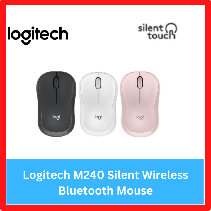 Logitech M240 Silent Wireless Bluetooth Mouse | Lazada