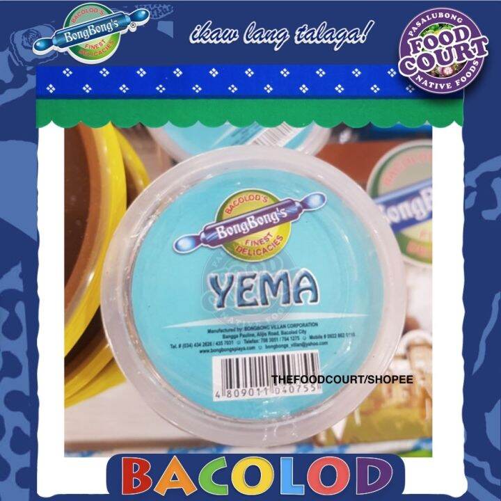 Bongbong's Original Yema and Pastillas from Bacolod city Negros | Lazada PH