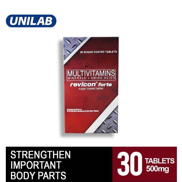 Revicon Forte 30 tablets Multivitamins (For Strong And Healthy Body ...