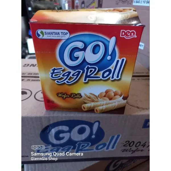 Wafer Rolls Go Egg Roll box isi 24 pcs | Lazada Indonesia