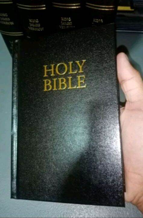 KJV LARGE PRINT COMPACT BIBLE HARDBOUND BLACK | Lazada PH