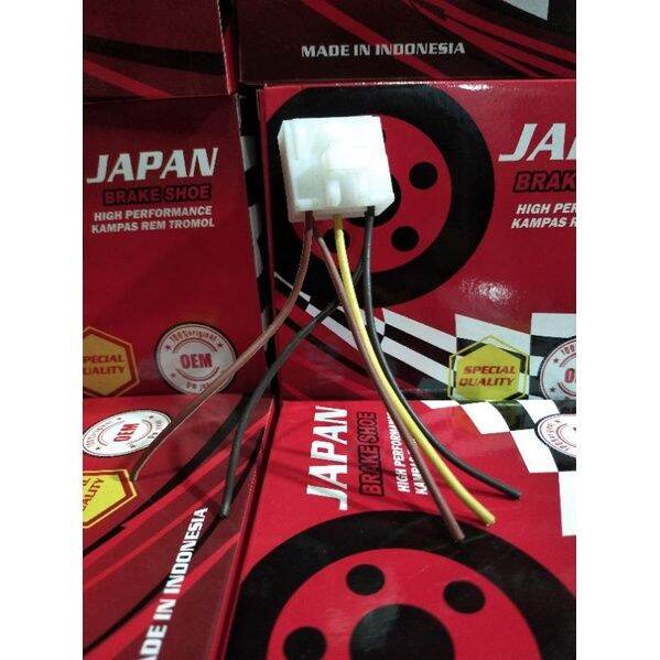 soket kiprok socket regulator tiger vixion 6 pin 5 kabel kualitas kabel ...