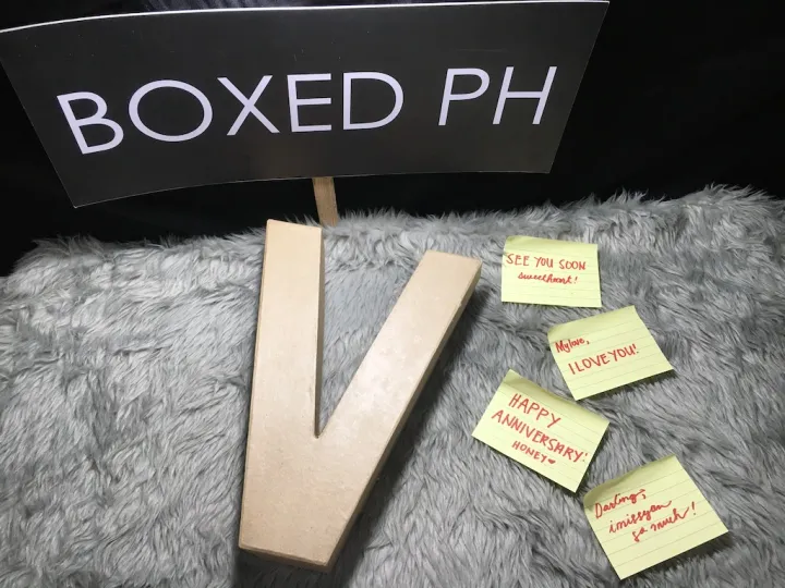 E,V Letter Boxes for Personalized Gift | Lazada PH