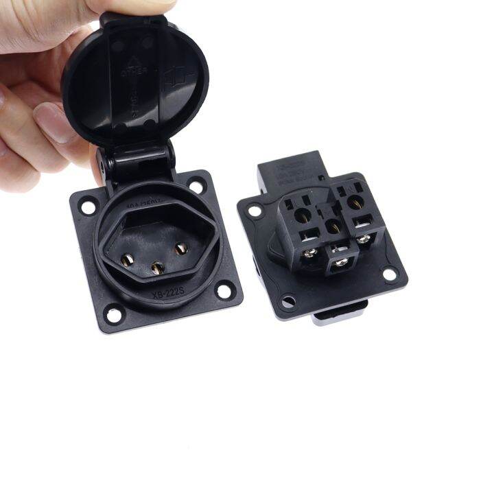 Switzerland Waterproof Industrial Socket IP44 Swiss AC Power Socket ...