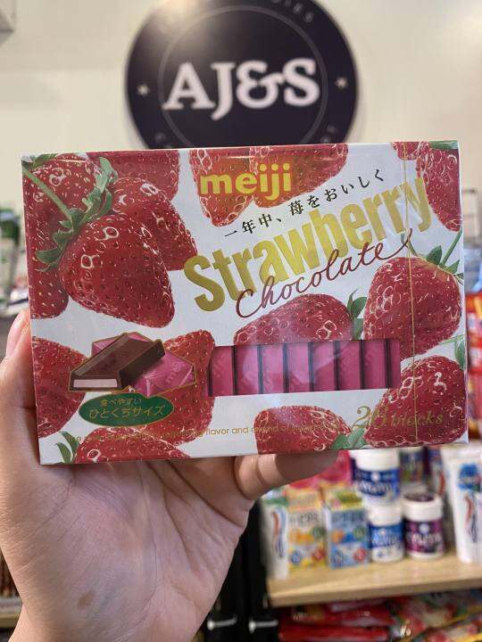 MEIJI - STRAWBERRY CHOCOLATE BARS | Lazada PH