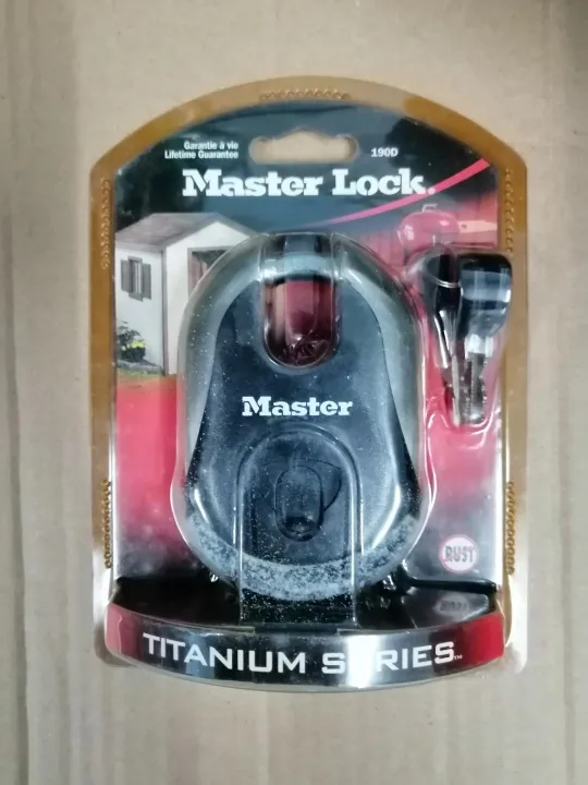 Master Lock Titanium Series 190D 10mm 3/8" | Lazada PH