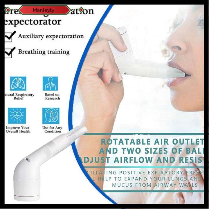 Mucus Clearance -Free Therapy OPEP Breathe Easier Mucus Relief Device ...