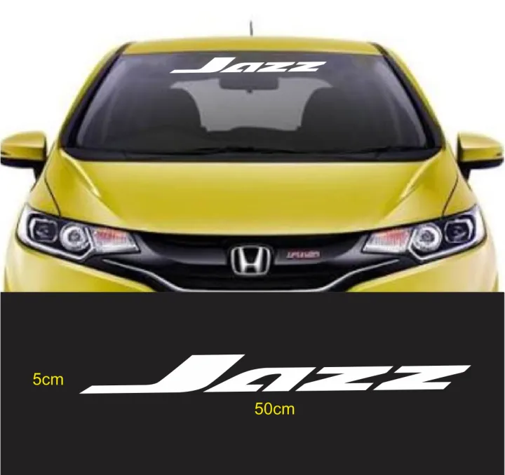 Stiker Kaca Depan Mobil Honda Jazz - Car Decal Sticker | Lazada Indonesia