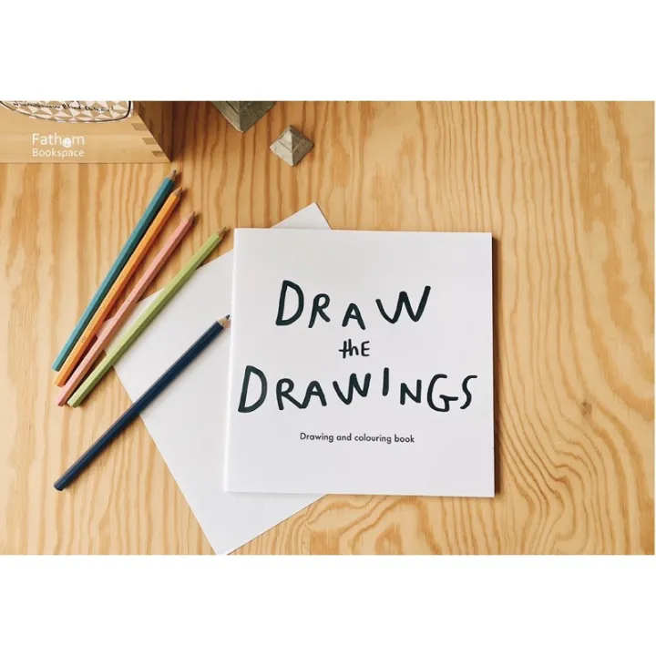 จัดส่งทันที Draw the Drawings สมุดวาดรูประบายสีของแป้ง ภัทรีดา ประสาน ...