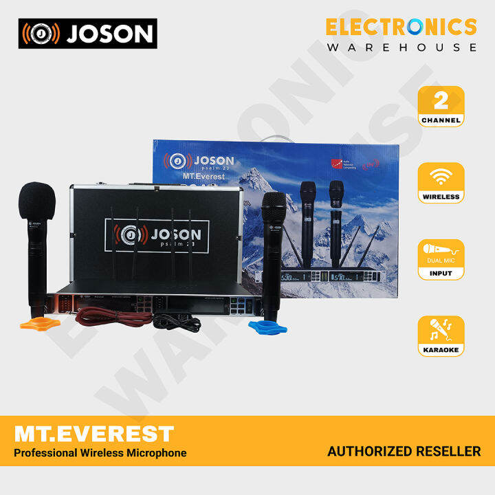 Joson MT.Everest V4 Professional Wireless Microphone, Reliable ...