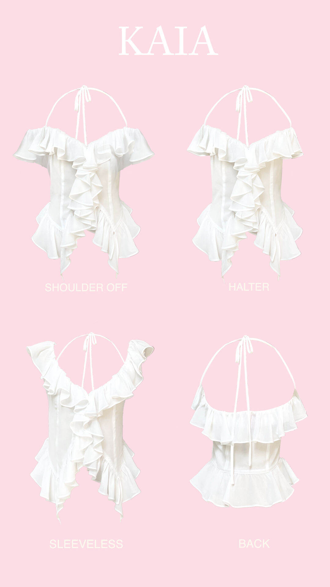 Hey Rosie The Label - Kaia blouse | Lazada.co.th