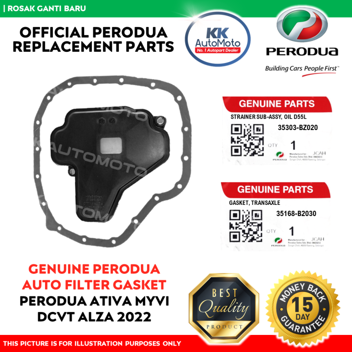 Perodua Myvi D-CVT 2022 Genuine Proganti Gear Box CVT Auto Filter ...